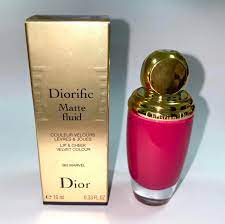 Dior Matte Fluid Lip & Cheek Velvet Color - 002 Marvel| Cheeks Pakistan ...